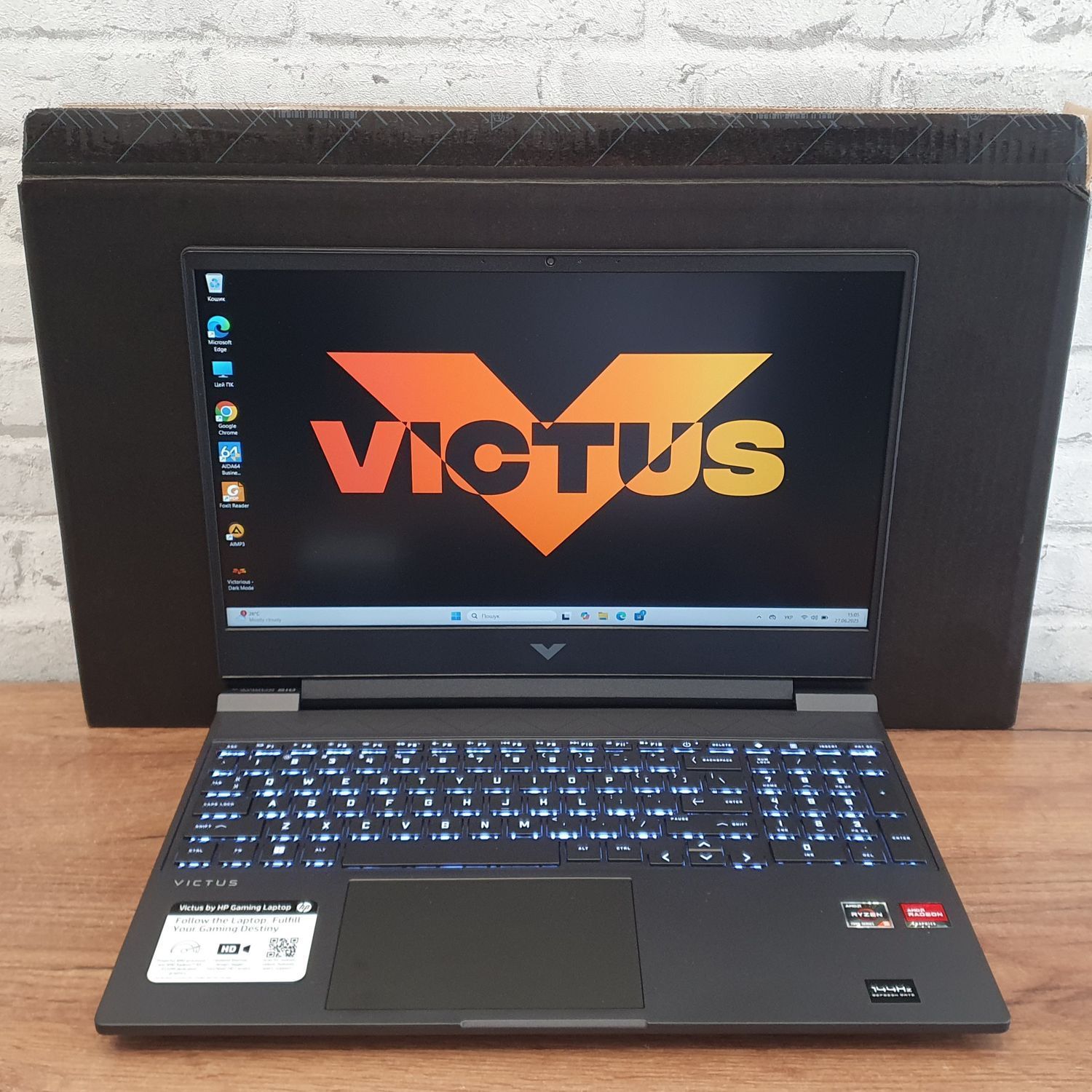 Купити Ігровий ноутбук HP Victus 15-fb2063dx 15.6" FHD 144гц / AMD ...